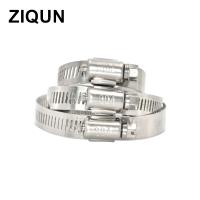 China ZIQUN Brand best quality stainless steel ventilation hvac professional gas pipe custom american hose clamp kit suit for sale