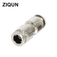 China ZIQUN Brass Fittings, push fit Coupling quick connector Straight connector push fitting stainless steel push fittings for sale