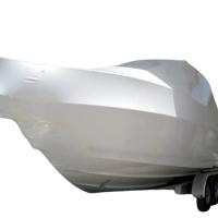 China Heavy Duty PE Shrink Wrap Film 15μm - 300μm Thickness White Boat Shrink Wrap for sale