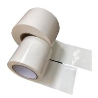 China LDPE White Shrink Wrap Tape 100mm Width 30m Length With 3'' Plastic Core for sale