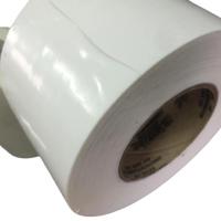 China LDPE White Shrink Wrap Tape 100mm Width 30m Length With 3'' Plastic Core for sale