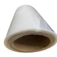 China 60 Gauge Clear POF Shrink Wrap Film Polyolefin Centerfold Shrink Film Roll for sale