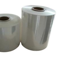 China Printable 30 Micron POF Shrink Wrap Film Single Wound Transparent Color for sale