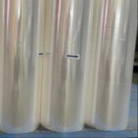 China Centerfolded PVC Shrink Film Roll 25 Micron For Cosmetics Books for sale