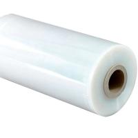 China Single Wound 25 Micron PVC Shrink Wrap Film Clear PVC Wrapping Roll for sale