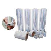 China Transparent Plastic LDPE Wrapping Film 15μM Thickness Polyethylene Customized for sale