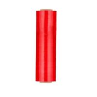 China Red Color 30 Micron LDPE Stretch Film Flexible Pallet Wrap Stretch Film for sale