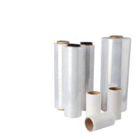 China Black LDPE Pallet Stretch Film Low Density Polyethylene Film Roll for sale