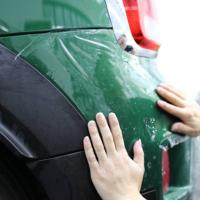 China Adhesive PE Polyethylene Car Protective Film UV Resistant for sale
