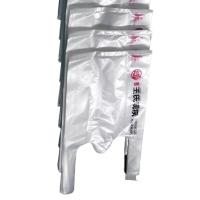China Food Grade PE Clear Plastic Shopping Bags 30 Micron T Shirt Handle Bags for sale