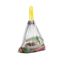 China Reusable Biodegradable PLA Grocery Bag On Roll Compostable Plastic Shopping Bags for sale