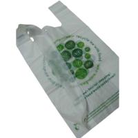 China Plastic Reusable Biodegradable Shopping Bags For Takeaways Market Stalls for sale