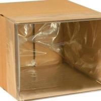 China Square Bottom PE Plastic Carton Liners Bag Transparent Inner Plastic Bag for sale