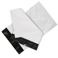 China 50 Micron LDPE White Poly Mailer Envelopes Shipping Bags For E Business for sale