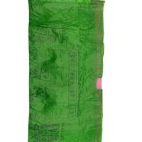 China Large Disposable Garbage Bin Liner Custom Color Draw String Garbage Bag for sale