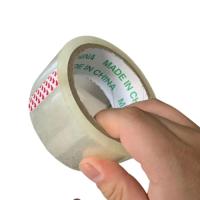 China Super Clear Crystal Clear BOPP Tape Adhesive For Packaging for sale