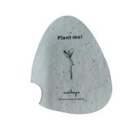 China 0.8mm Paper Blank Seed Embedded Cards 100 Sheet Eco Friendly for sale