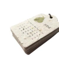 China Handmade Recycled Embedded Seed Paper Eco Friendly Wood Free for sale