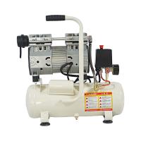 China Oil Free Silent Piston Air Compressor With 8Bar Max Pressure 1400RPM Motor Speed And 9L Tank For Quiet Operation for sale
