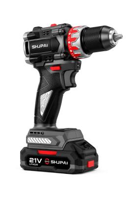 China 21V Brushless Cordless Impact Drill With 65N.M Maximum Torque And Dual Speed Control For Professional Applications for sale