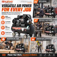 China JP0.17-8 60L Belt Driven Air Compressor 170L/min 8Bar 1.5kW for sale