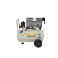 China 750W 24L 8Bar Oil Free Silent Piston Air Compressor For DIY Hobby for sale