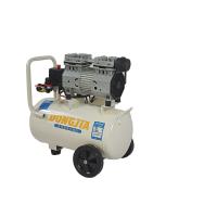 China 750W 24L 8Bar Oil Free Silent Piston Air Compressor For DIY Hobby for sale