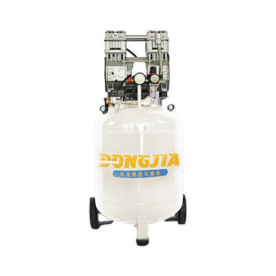 China 2HP 50L 8Bar 220V Oil Free Silent Piston Air Compressor For Dental Clinic for sale