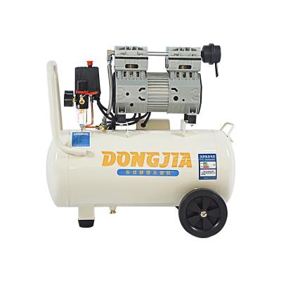 China 30L Tank 850w Motor Mini Oil Free Silent Portable Air Compressor for sale