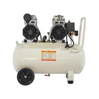 China 40L Tank 1700W 8 bar 120 L/min Dual Motor Oil Free Air Compressor for sale