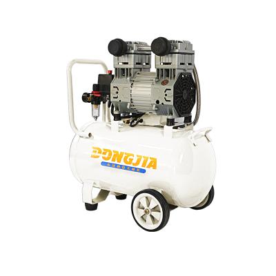 China Oil Free Silent Piston Air Compressor 1680w 40L 8bar 220V — Quiet For Auto Repair for sale