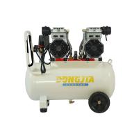 China 1960W Twin Motor 40L 8 bar Silent Oil Free Air Compressor 1400 RPM, 220V for sale