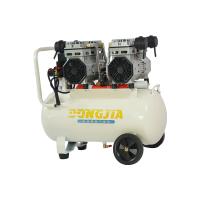 China 1960W Twin Motor 40L 8 bar Silent Oil Free Air Compressor 1400 RPM, 220V for sale