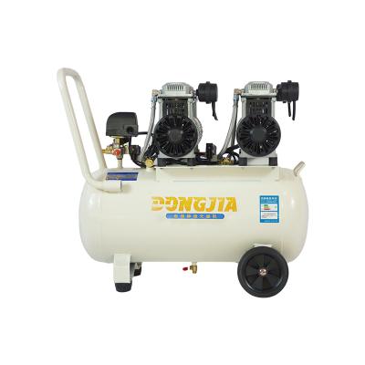 China Oil Free Air Compressor 50L With Twin 1380W Motors 230 L/Min High Output for sale