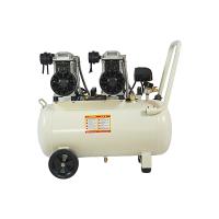 China Oil Free Air Compressor 50L With Twin 1380W Motors 230 L/Min High Output for sale