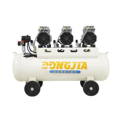 China 2940w 70L 220V 1400RPM Portable Oil Free Air Compressor for sale