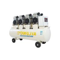 China 6720w 200L 8bar 380v 1400rpm Portable Oil Free Air Compressor For Workshop for sale