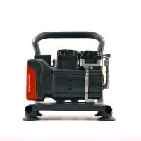 China 21V Cordless Air Compressor With 2L Tank 180W Dual Cylinder Portable Pump And U Handle Design for sale