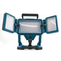 China 150W Dual Head LED Flood Work Light 7200LM Portable Jobsite Lamp Foldable Wide Coverage for sale