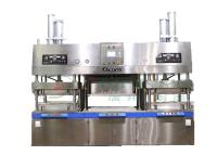 China Semi Auto Paper Pulp Molding Take Away Fast Food Box Making Machine 700 Pcs / Hour for sale
