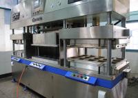China Semi Auto Paper Pulp Molding Take Away Fast Food Box Making Machine 700 Pcs / Hour for sale