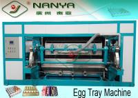 China High Speed Rotary Egg Tray Machine with Waste Paper 6000Pcs / H for sale