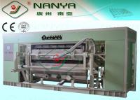 China 8 Sides Rotary Egg Tray Making Machine , Cup Holder Pulp Molding Equipment for sale