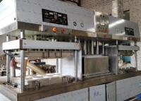 China Semi Automatic Paper Pulp Molded Plate Making Machine 700 Pcs/Hour 65kW TS-01 Model for Food Containers for sale