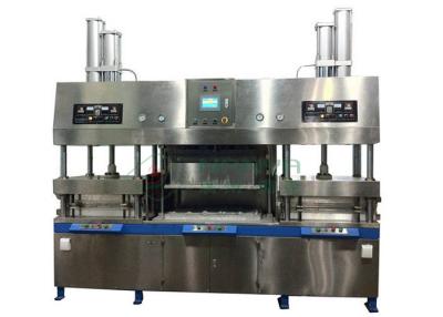 China BY010 Semi-Automatic Paper Pulp Molding Machine 900×580mm Plate 50kW Heating for Tableware Production for sale