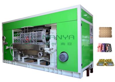 China Rotary Recycle Paper Pulp Molding Pulp Egg Tray Making Machine With 8 Sides for sale