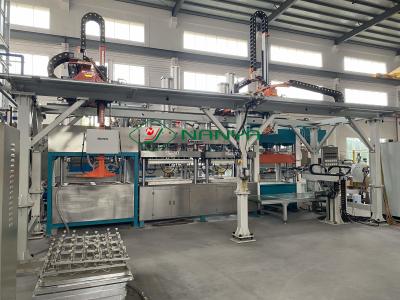 China Fully Automatic Vacuum Suction Pulp Plate Making Machine YDQ044 1100×800mm 90-140kg/h Capacity for sale