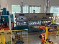 China Fast Food Packaging Making Equipment PLC + Touch Screen Control for sale