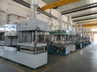 China BY043 Semi-Automatic Tableware Making Machine 6-8 Ton/Day Capacity with 1100×800mm Mold Plate for sale