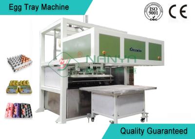 China Recycled Paper Pulp Molding Machine Semi - Automatic Egg Tray Line With Dryer for sale